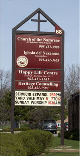 Instant Custom Signs - Pylon & Ground Signs